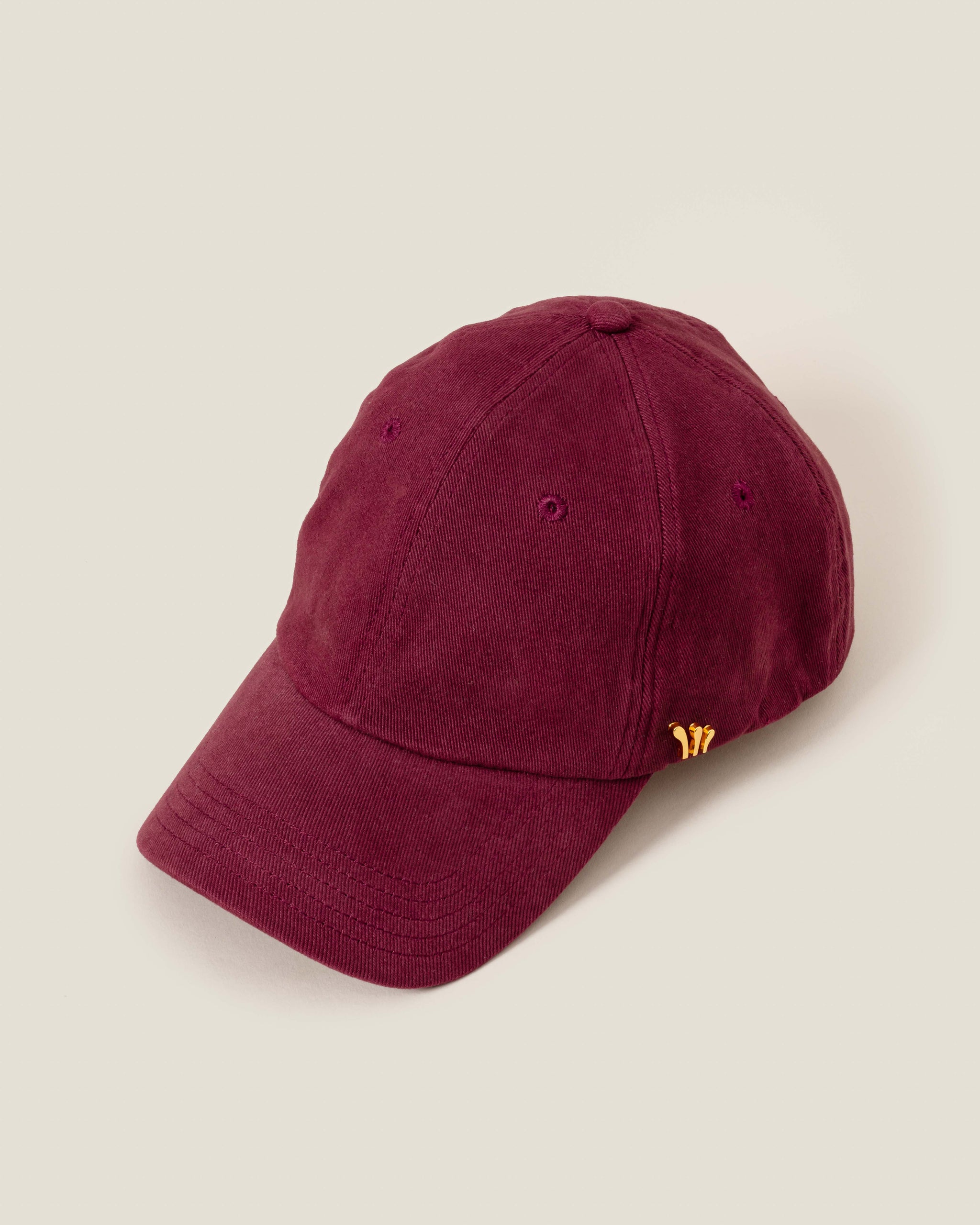 Maroon Organic Cotton Stretch Twill – CHORD